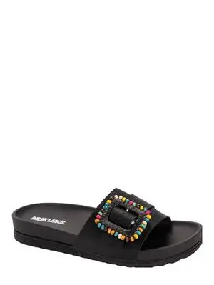 MUK LUKS Grand Colette Sandal - Black