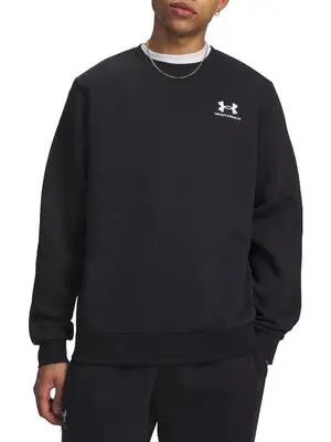 Under Armour Icon Fleece Crewneck - Black