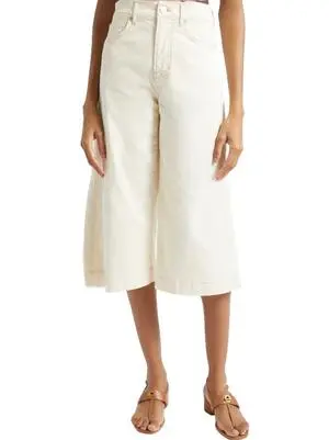 VERONICA BEARD Marlowe High-Waist Culotte Jeans