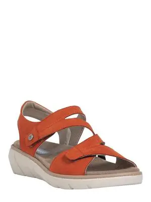 WOLKY Ikaria Slingback Platform Wedge Sandal