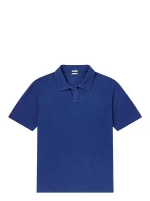 Massimo Alba Massimo Alba - Aruba Cotton-Piqué Polo Shirt - Men - Blue - S Blue