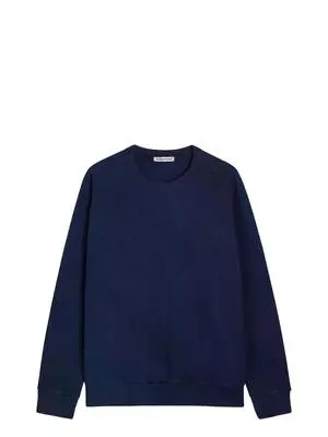 You Must Create Cotton Sweatshirt - Blue