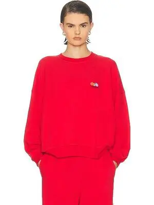 American Vintage Atubay Sweatshirt - Tomate