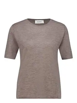 LISA YANG Ari Cashmere T-shirt - Brown