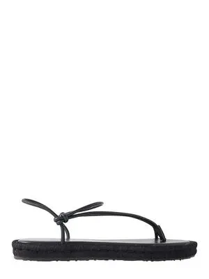 GIANVITO ROSSI Leather Sandals - Black