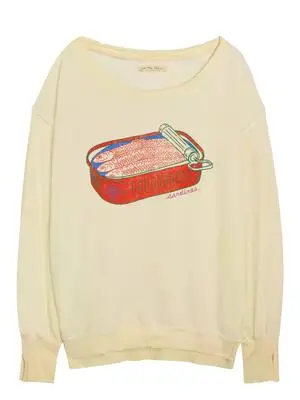 Free People Printed Sweater - Neutrals