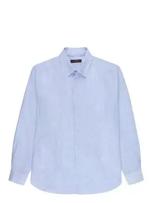 SLOWEAR Linen Shirt Blue