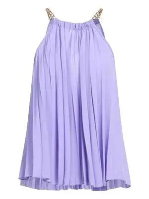 HOPPER Crepe Pleated Top