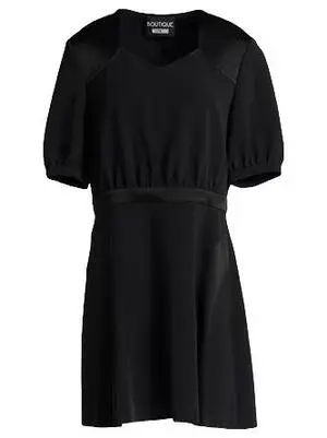 Moschino Mini Flared Dress - Black