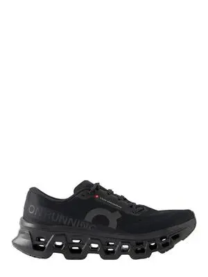 On Cloudmonster 3 Rubber-trimmed Mesh Sneakers - Black