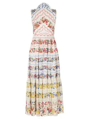 MARY KATRANTZOU Sophia Floral-print Woven Maxi Dress - Multi