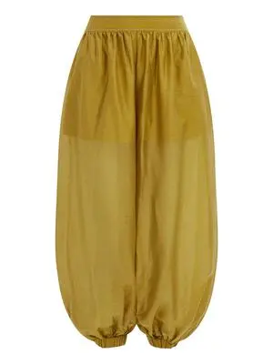 Aje Wide-leg Harem Pants - Olive