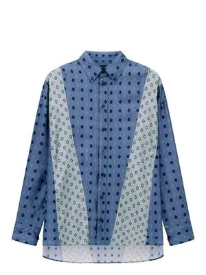 Giorgio Armani Pure Silk Twill Shirt - Patterned