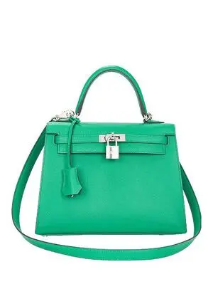 Undefined Hermes Epsom Kelly 25 Handbag - Vert Jade
