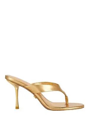 Cult Gaia Cult Gaia Stella Metallic Sandals Brass