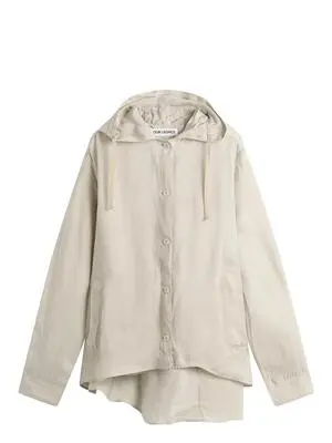 OUR LEGACY Our Legacy Rover Shirt With Drawstring Hood