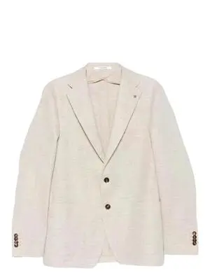 Tagliatore Button Single-breasted Blazer - Neutrals