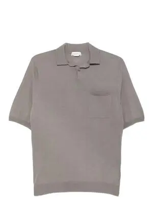 BALLANTYNE Chest-pocket T-shirt - Grey