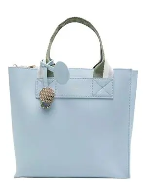 Furla Small Round-charm Tote Bag - Blue
