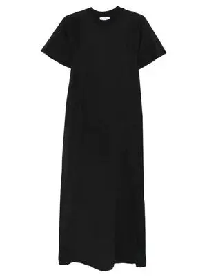 WOC Round-neck Maxi Dress - Black