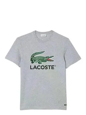 Lacoste Logo-print T-shirt - Grey