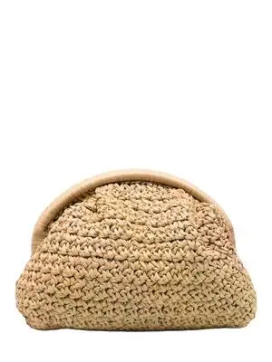 Eleventy Woven Clutch - Neutrals