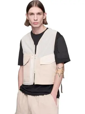 Y3 Light Brown Tactical Utility Vest Brown