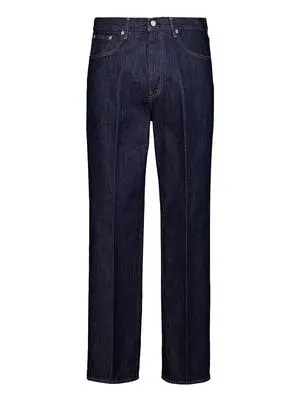 Auralee Indigo Hard Twist Denim Regular Jeans - Blue