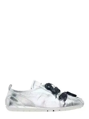 Simone Rocha Ribbon Ballerina Sneakers - Silver