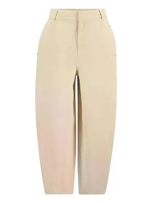 Barbour Daya Barrel-Leg Denim Jeans Neutrals