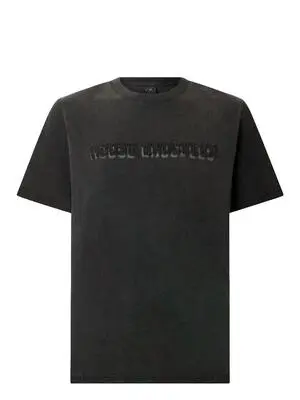Moose Knuckles Textured Logo T-shirt - Grey