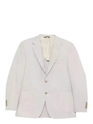 Canali Chest-pocket Blazer - Neutrals