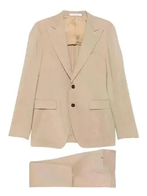 Tagliatore Single-breasted Suit - Neutrals