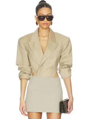 Ronny Kobo Florina Bodysuit - Tan