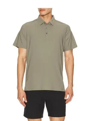 RHONE Regatta Pique Polo In . Also - Olive
