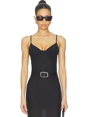 L'Agence Elowen Underwire Bodysuit - Black