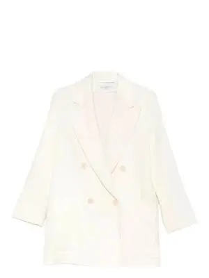 Max Mara Deletta Double-breasted Coat - Neutrals