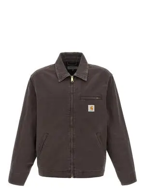 Carhartt Work In Progress Canvas Jacket Brown