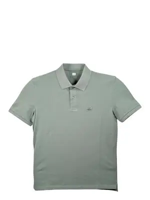 C.P. COMPANY Logo Polo - Green