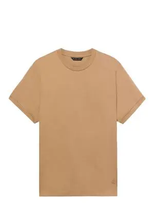 Brooks Brothers Logo-embroidered Cotton T-shirt - Neutrals