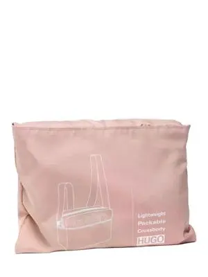 BOSS Logo-patch Shoulder Bag - Pink