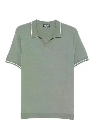 ANTONY MORATO Piped Polo-collar T-shirt - Green
