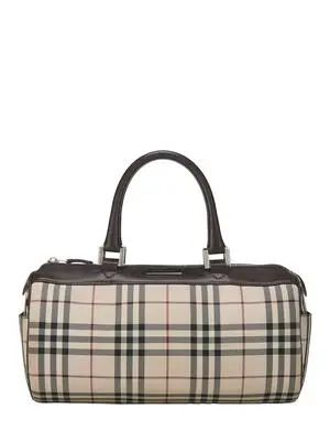 BURBERRY Burberry House Check Roll Handbag