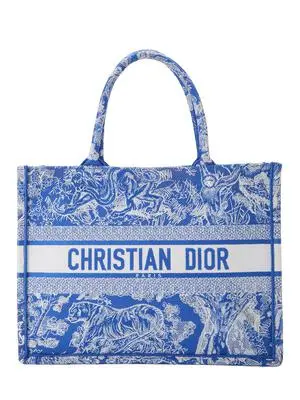 DIOR Embroidered Book Tote Medium