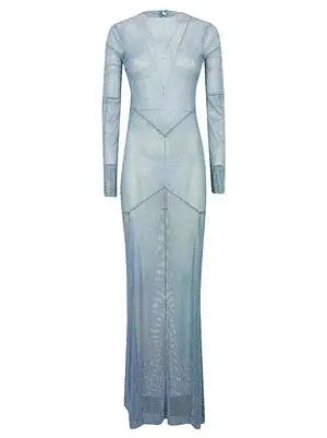 SANTA BRANDS Flared Maxi Dress - Blue