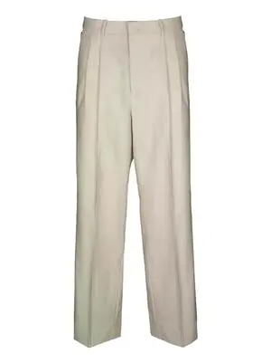 BE ABLE Pleated Trousers - Neutrals