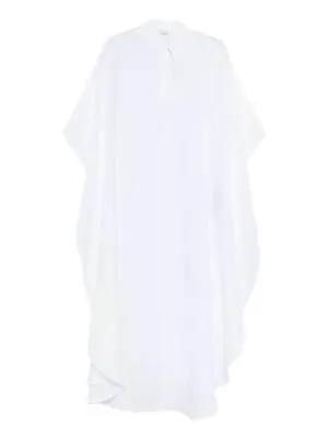 120% Lino V-neck Top - White