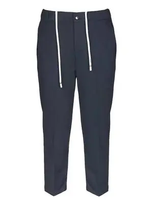 KIRED Drawstring Trousers Blue