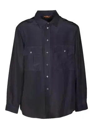 Barena Venezia Flap-pocket Shirt - Blue