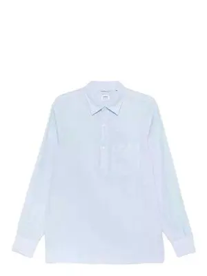 Aspesi Half-button Shirt - Blue